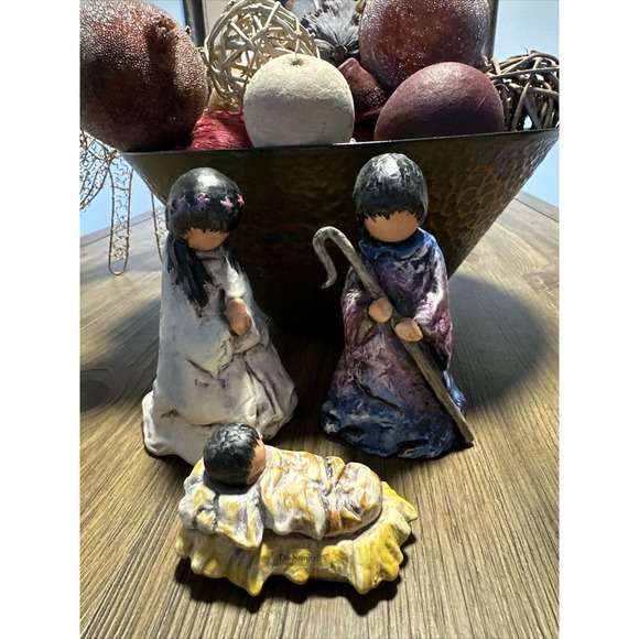 Goebel | Holiday | Goebel Children Of Degrazia Nativity Set Of 3 Mary ...
